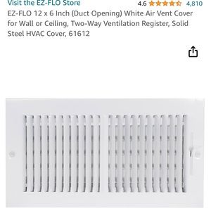 ez flo | Other | Ezflo 2x6 2 Way Register Vents | Poshmark